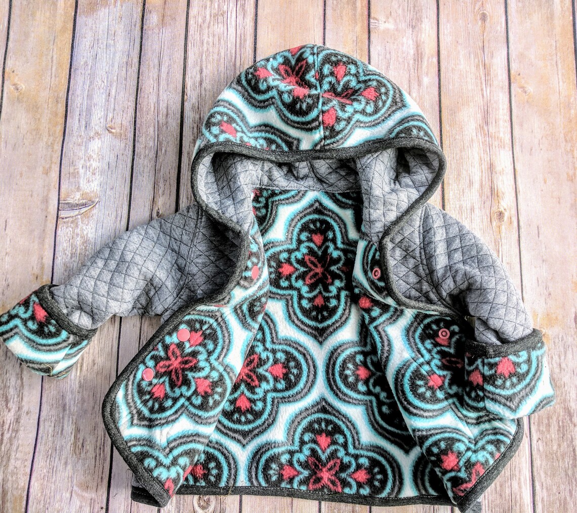 Baby Girl Spring/fall Jacketinfant Girl Quilted Coat Baby | Etsy