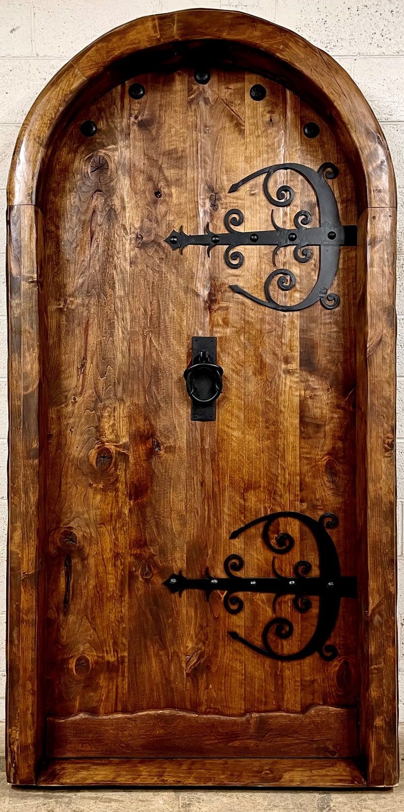 Rustic Alder Arched Door 46 X 90 8" Jamb or You Choose Dimensions Hand ...