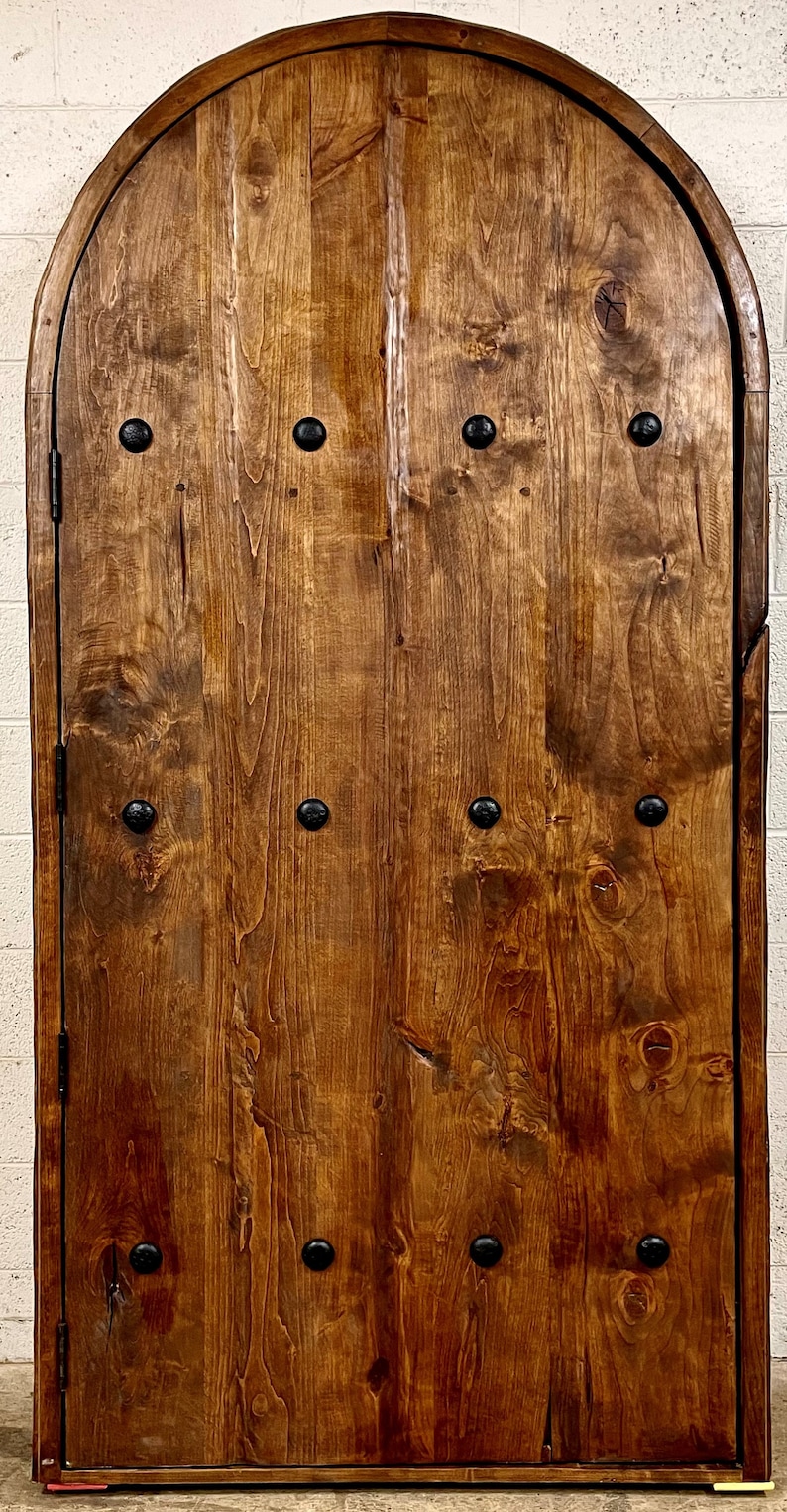 Rustic Alder Arched Door 46 X 90 8" Jamb or You Choose Dimensions Hand ...