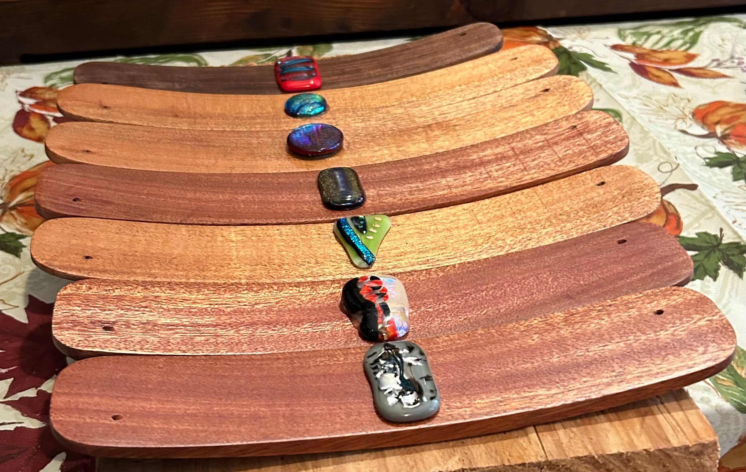 Solid American Black Walnut 36 Diameter Charcuterie Tray Hand Pounded ...