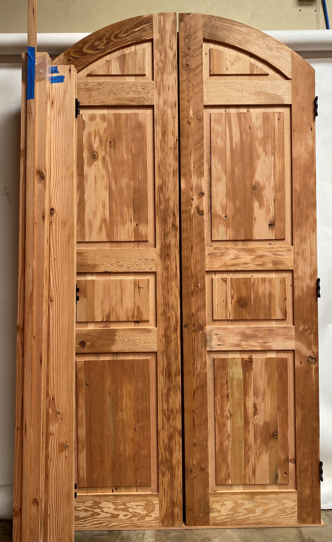 Rustic Reclaimed Lumber 70 Year Old Doug Fir Double Door. Also Choose ...