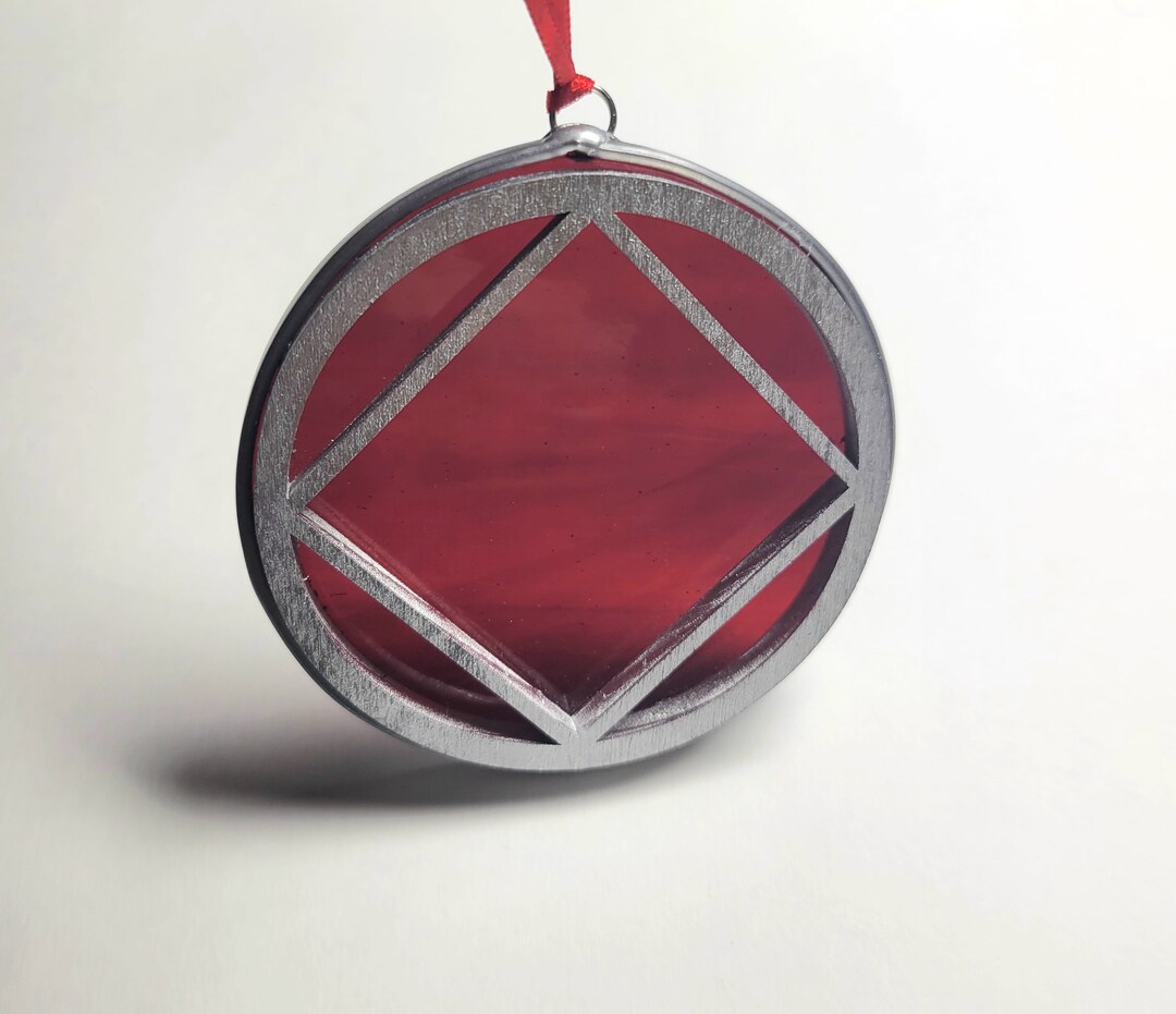 Narcotics Anonymous NA Ornament Suncatcher Addiction Recovery Narcotics ...