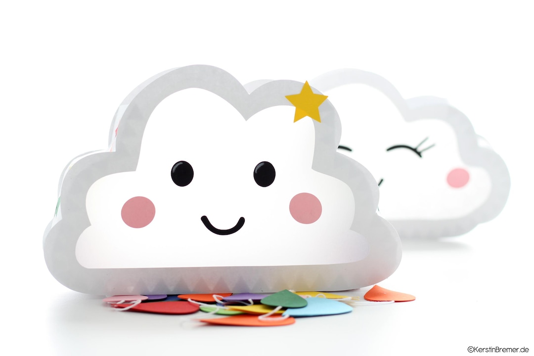 Cloud Lantern Craft Template PDF Craft Instructions for Download ...