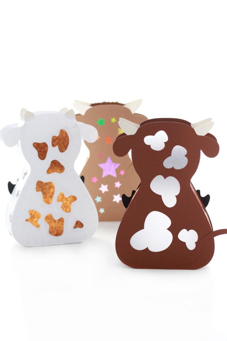 Cow Lantern Craft Template Including Craft Instructions for Download ...