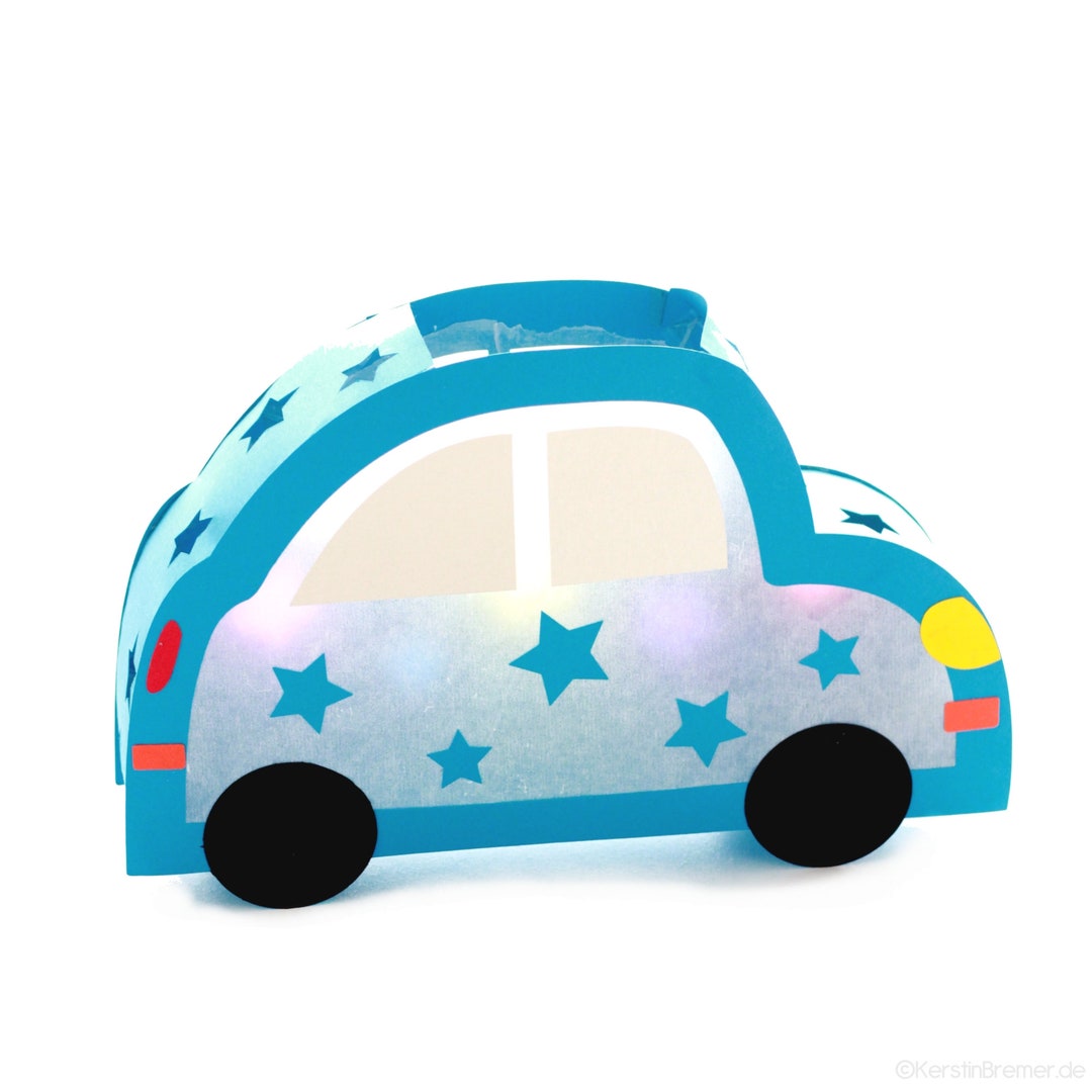 Car Lantern Craft Template Including Craft Instructions for - Etsy