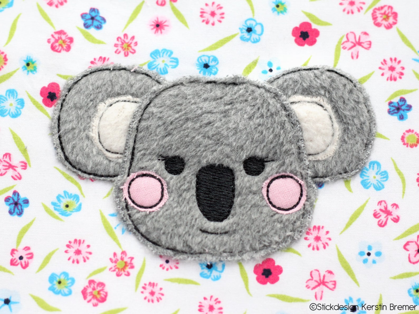 Stickdatei Koala Mila 10x10 4x4 Koalabär Doodle Applikation - Etsy Schweiz