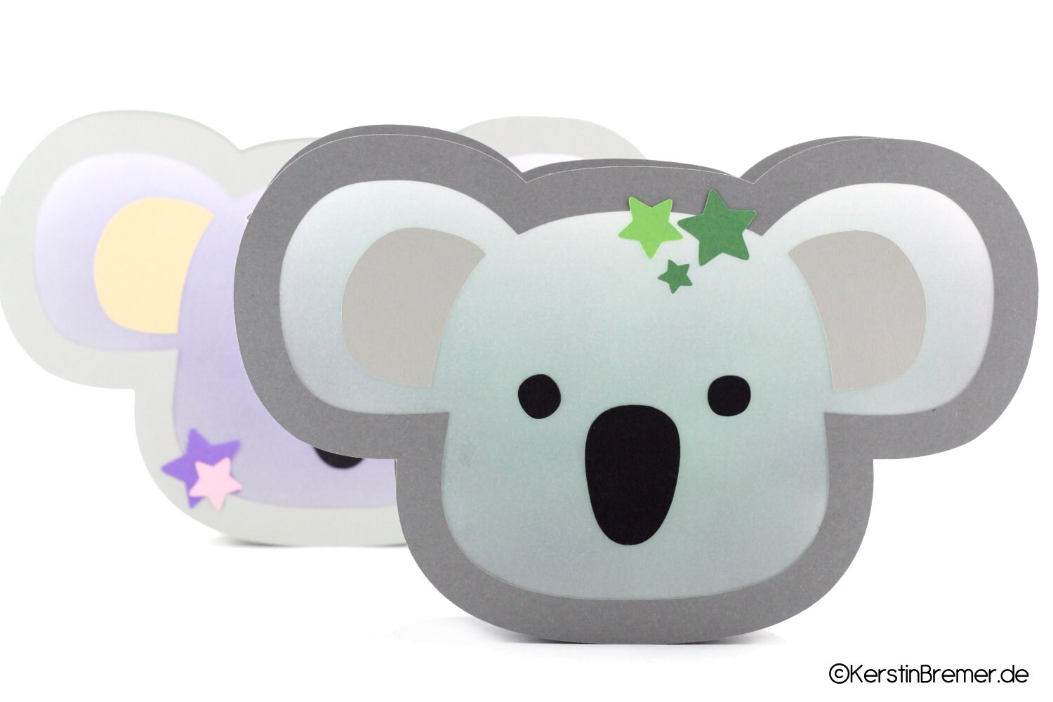 Koala Laterne Bastelvorlage Inkl. Bastelanleitung Zum Download - Etsy ...