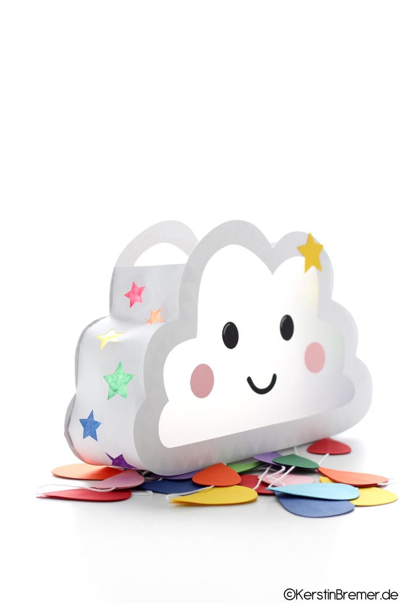 Cloud Lantern Craft Template PDF Craft Instructions for Download ...