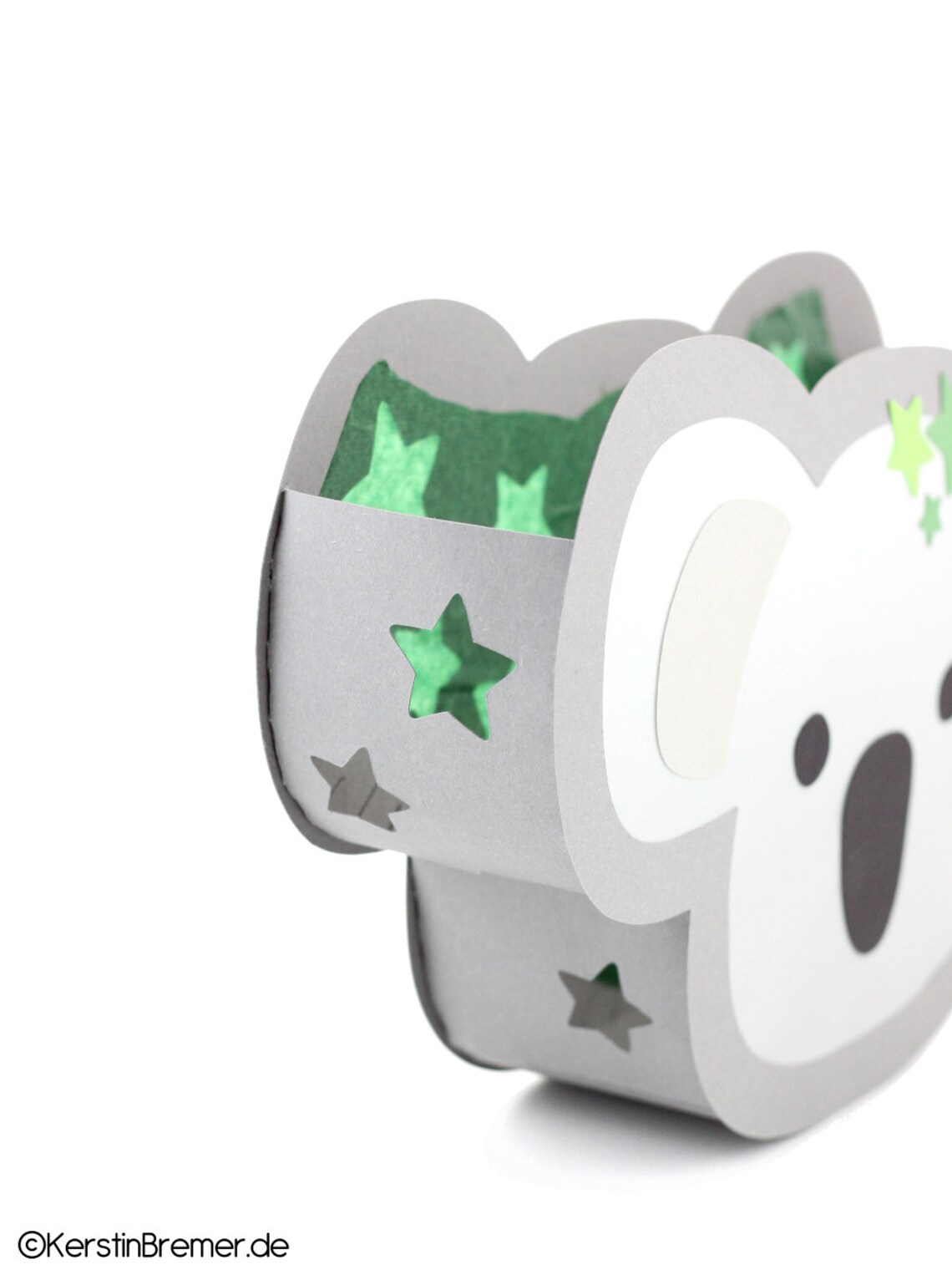 Koala Lantern Craft Template Including Craft Instructions for Download ...
