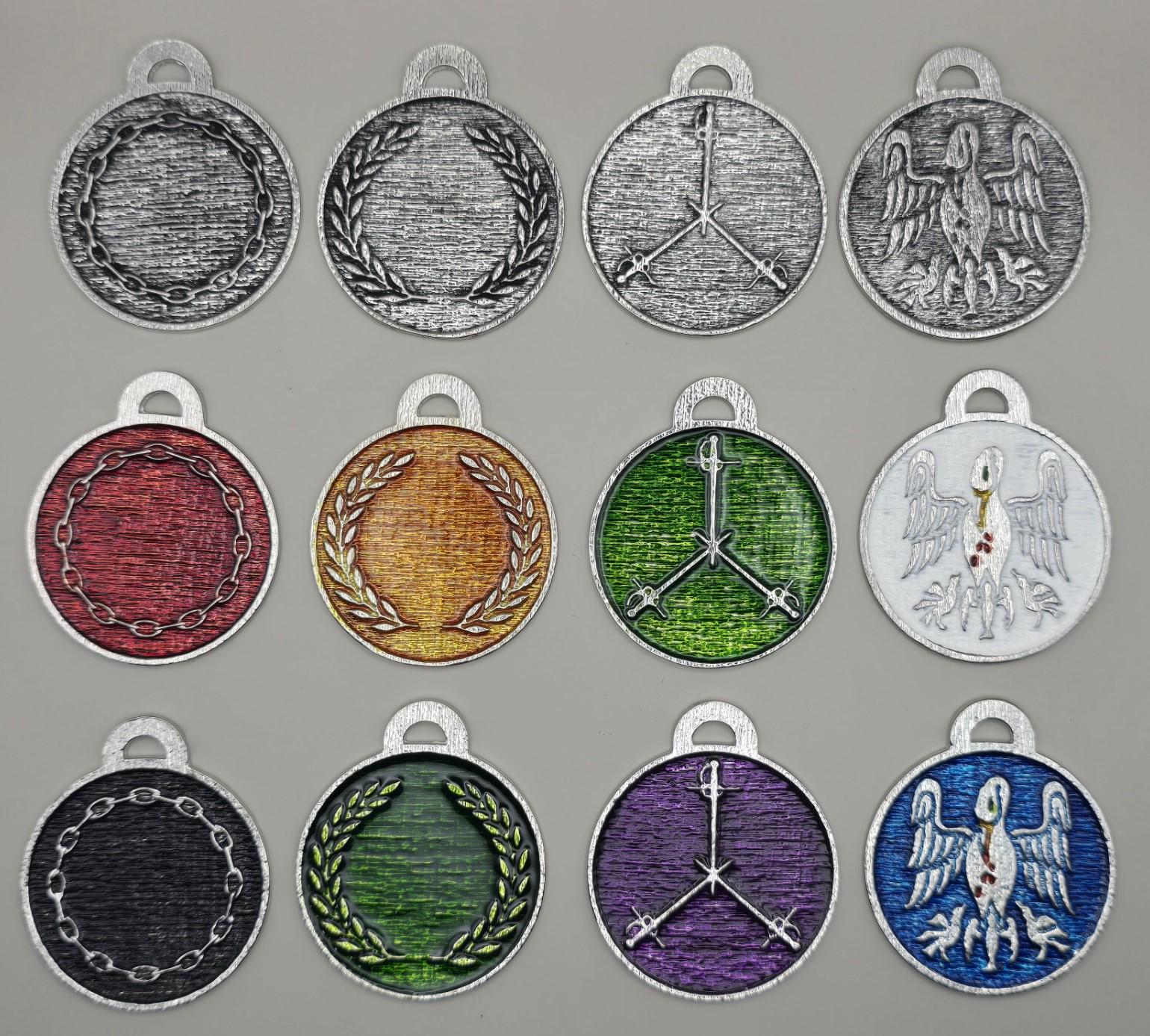 SCA Peerage Medallion - Just Added! Order of the Mark, Chivalry, Laurel ...