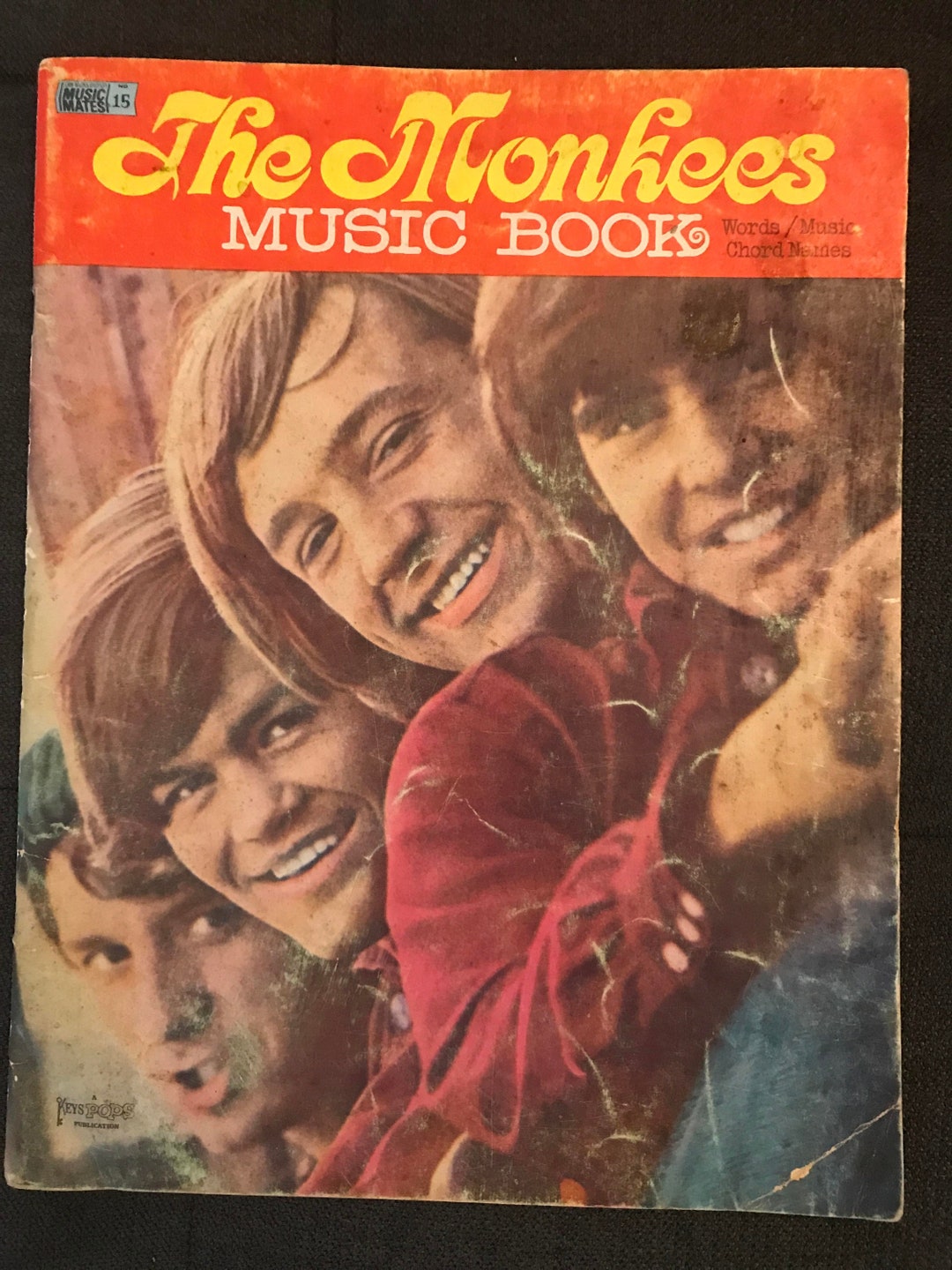 The Monkees Music Book Rare Song Book 1966 Pop UK - Etsy