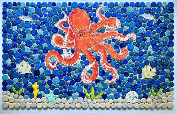 New Item 20x32 Ozzie the Octopus Custom | Etsy