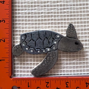 NEW Custom Ceramic Tile Baby Sea Turtle's in GRAY Set of 4. - Etsy