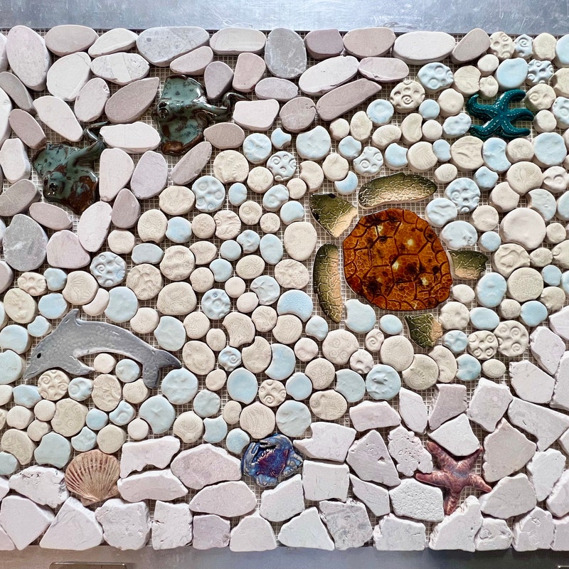 Turtle Shower Tile - Etsy