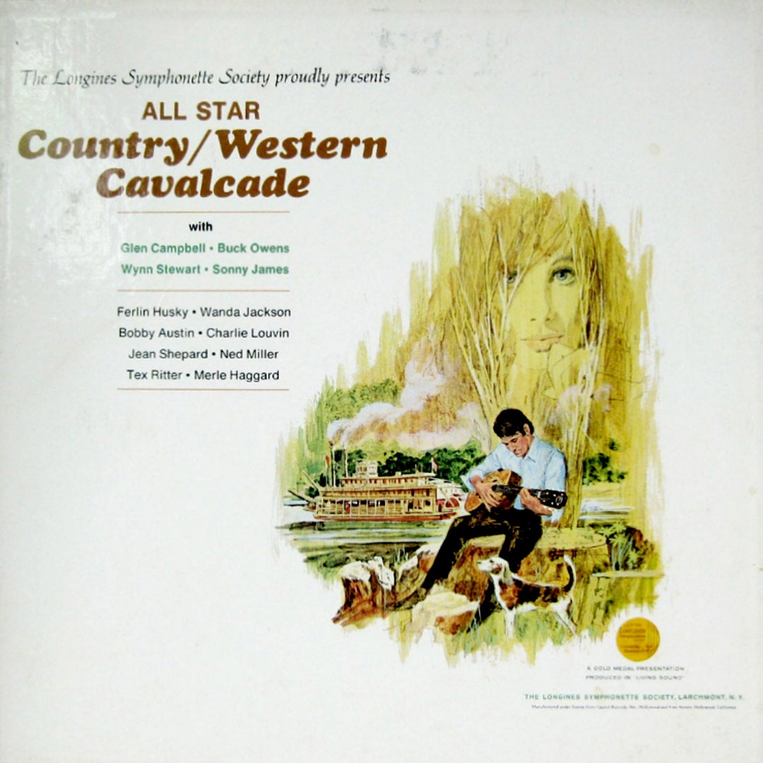 Vintage All Star Country Western Cavalcade / 6 Vinyl Record Album Set ...