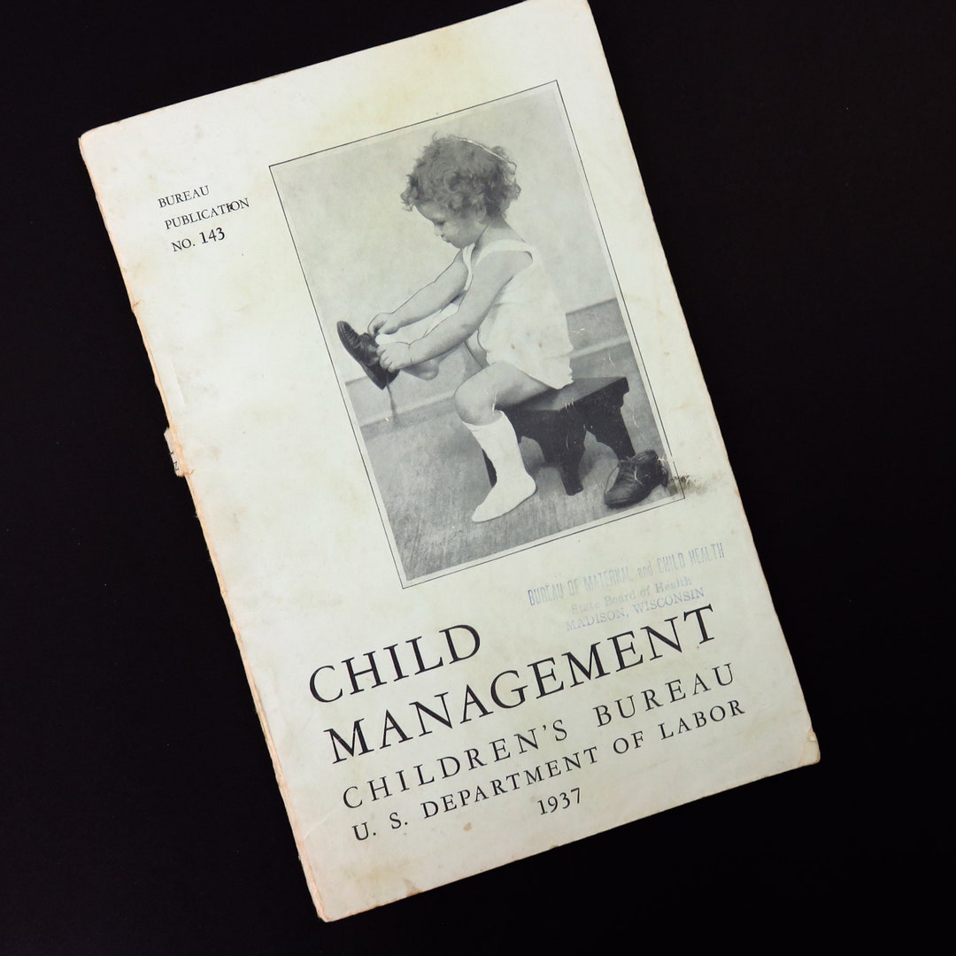 Vintage Child Management Booklet From US Dept of Labor Children’s ...