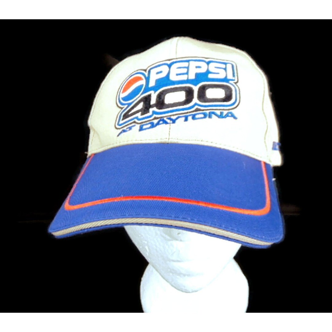 Vintage Deadstock Nascar Pepsi 400 Daytona July 7 2001 Strap Back Hat ...