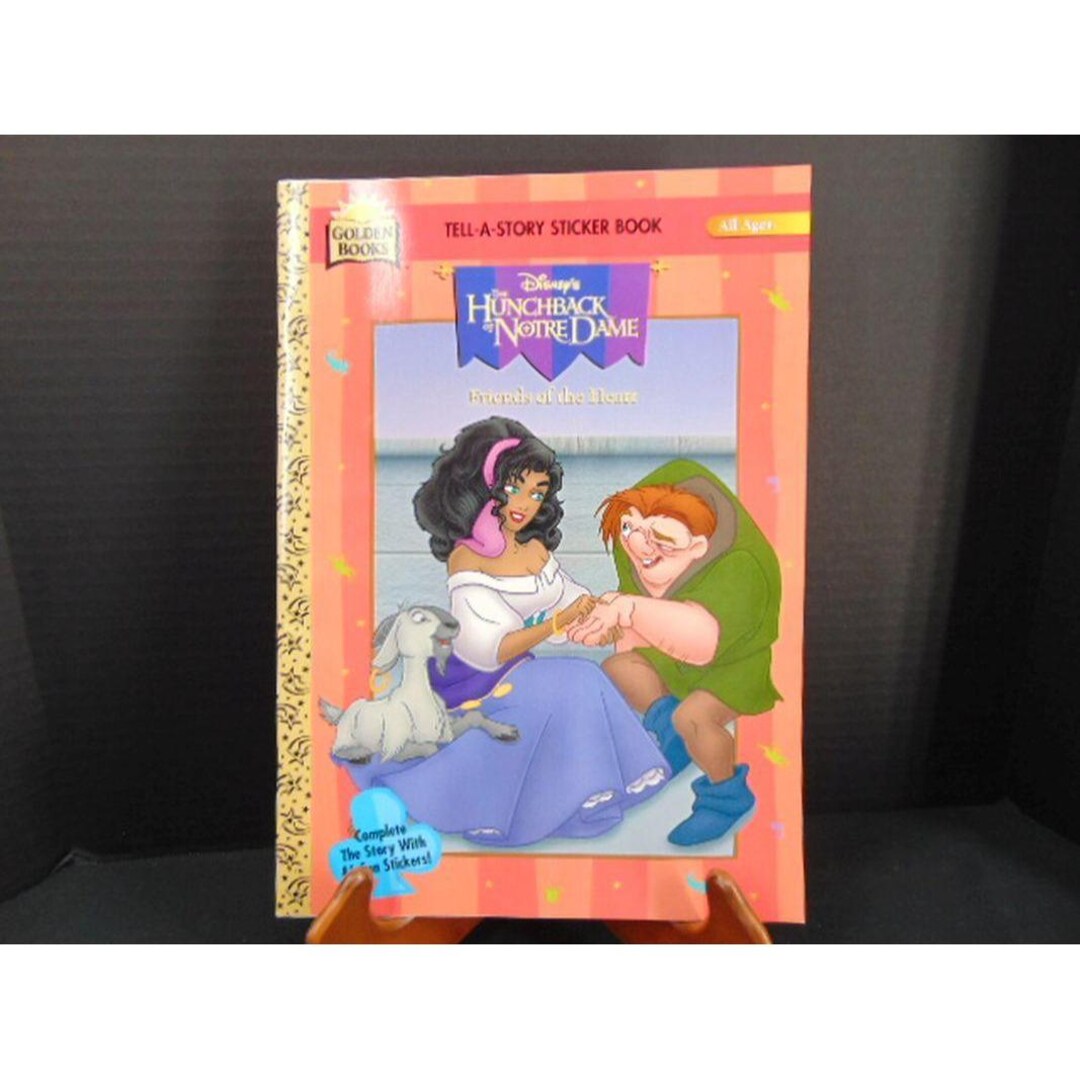 Vintage 1996 Hunchback of Notre Dame Golden Books Friends of Heart ...