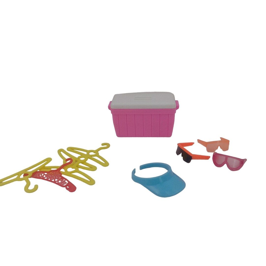 Vintage Barbie Lot 90s Cooler Sunglasses Hangers Goggles Visor - Etsy