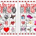 Valentine Bingo Game - Etsy