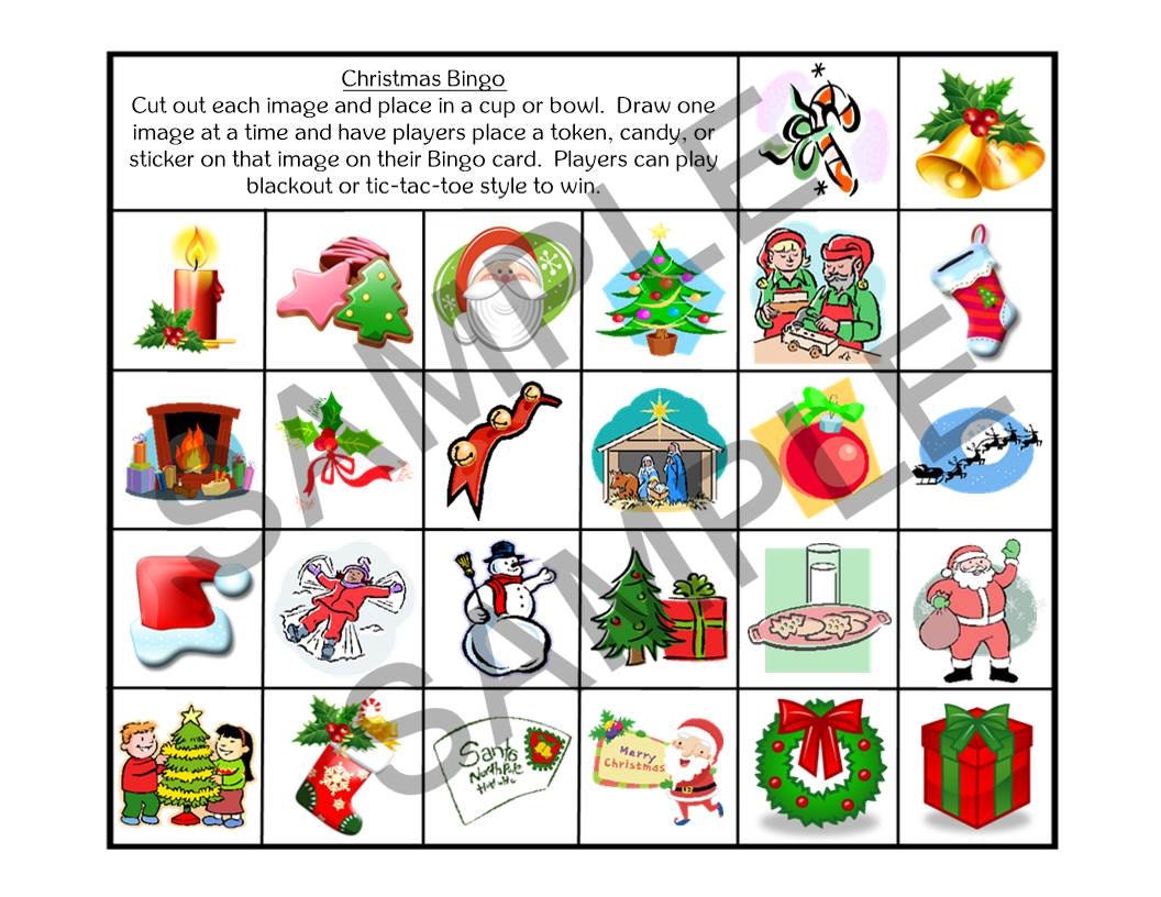 Christmas Bingo - Etsy