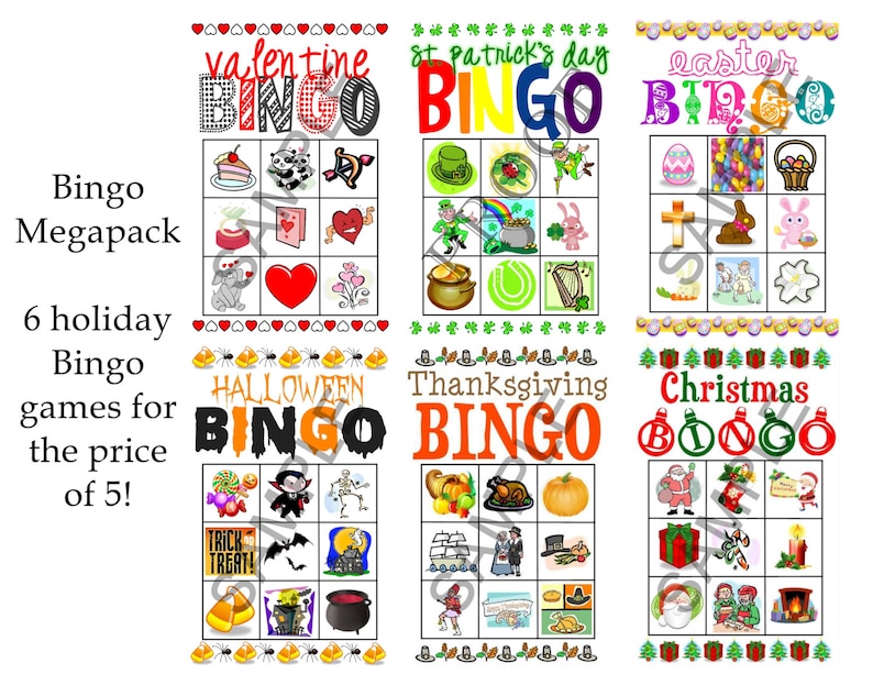 Bingo Megapack - Etsy