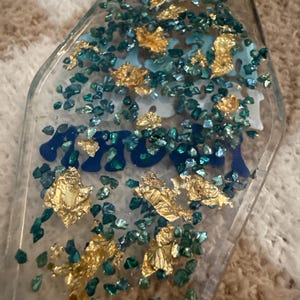 Custom Resin Motel Keychain, Personalized Keychain - Etsy