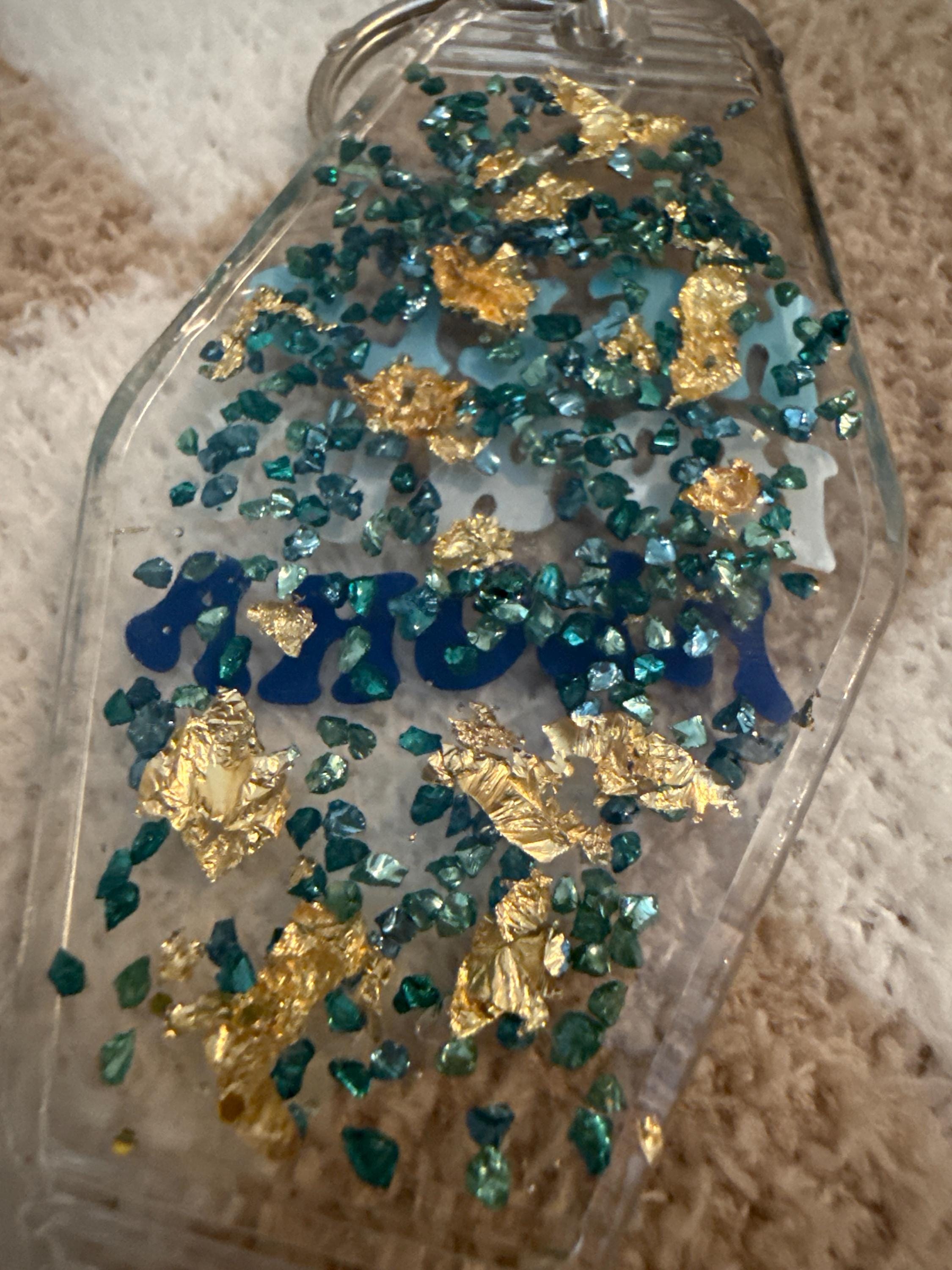Custom Resin Motel Keychain, Personalized Keychain - Etsy