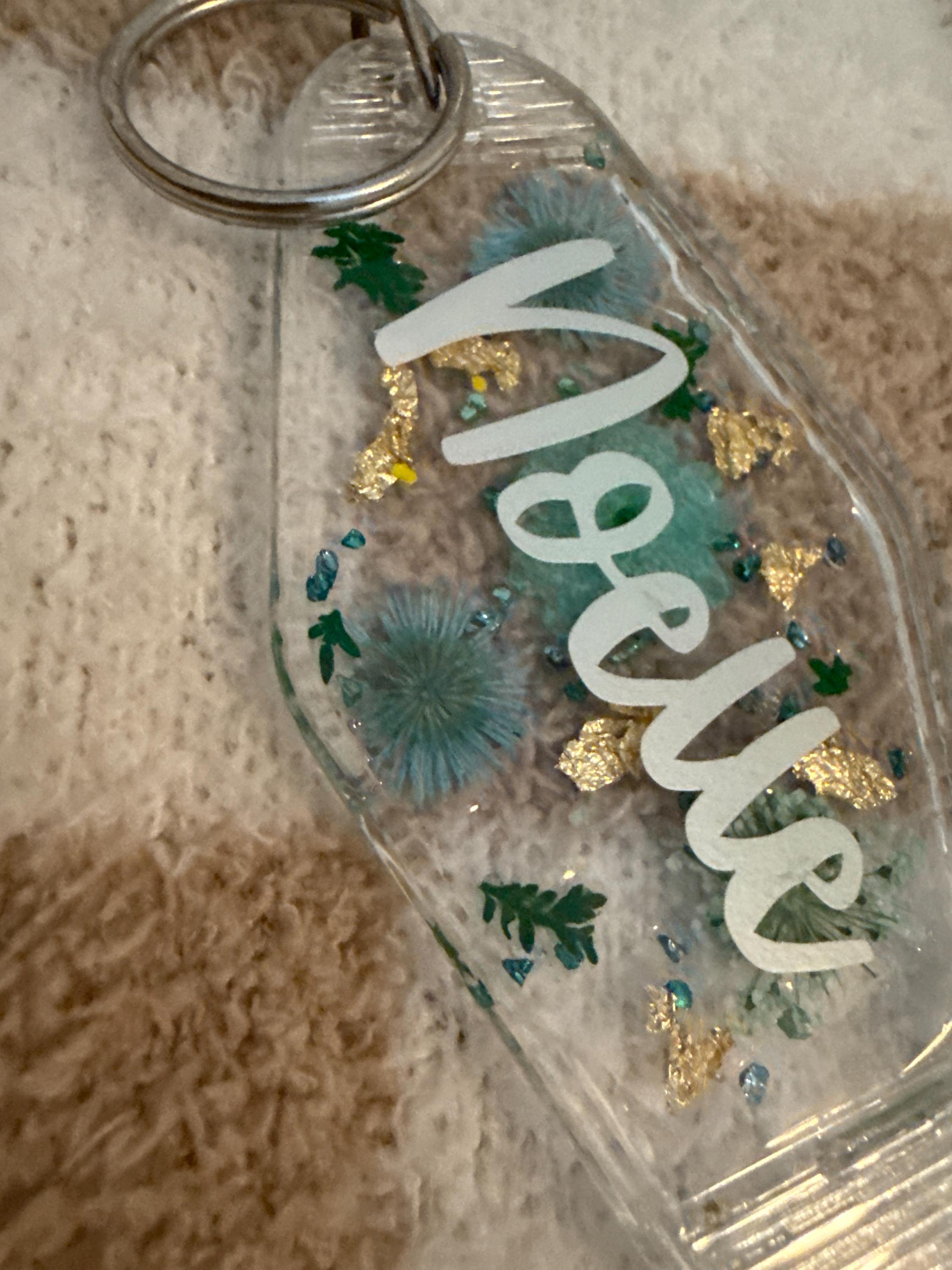 Custom Resin Motel Keychain, Personalized Keychain - Etsy
