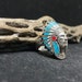 Handmade Native American Navajo Chip Inlay Sleeping Beauty - Etsy