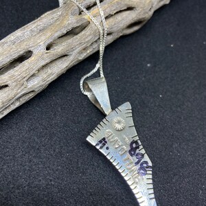 Handmade David Tune Native American Creek Navajo Raised Inlay ...