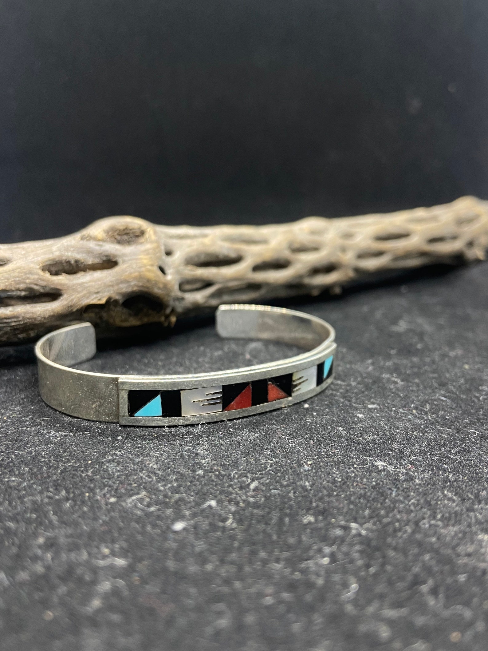 Handmade Native American Zuni Inlay Multicolor / Multi Stone - Etsy