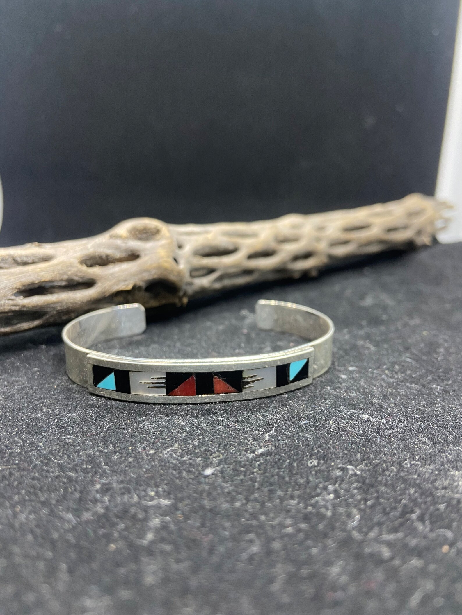 Handmade Native American Zuni Inlay Multicolor / Multi Stone - Etsy