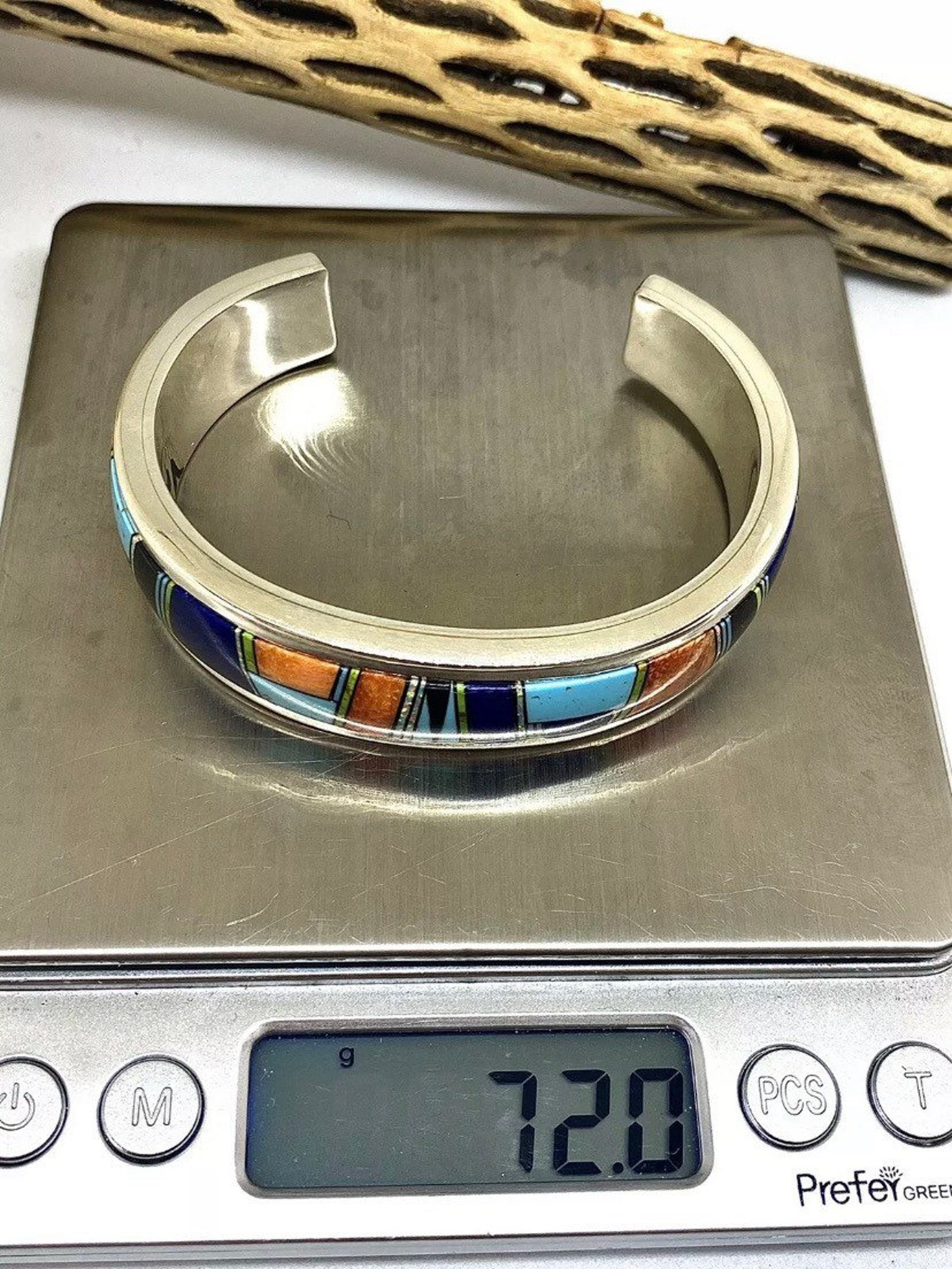 Handmade Native American Navajo Inlay Thomas Francisco - Etsy