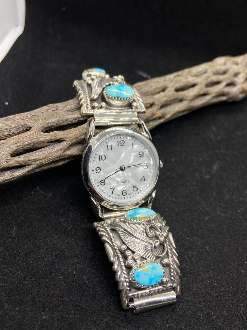 Handmade Native American Navajo Sonoran Gold Turquoise - Etsy