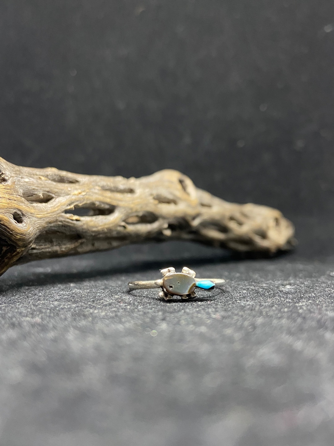 Handmade Native American Zuni Inlay Sleeping Beauty Turquoise, Abalone ...