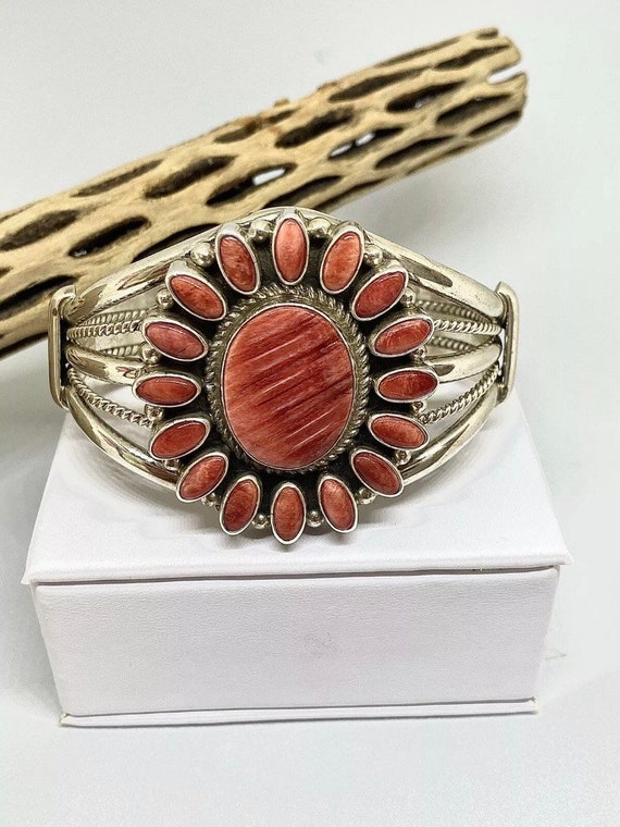 Handmade Native American Navajo Red Spiny Oyster Shell - Etsy