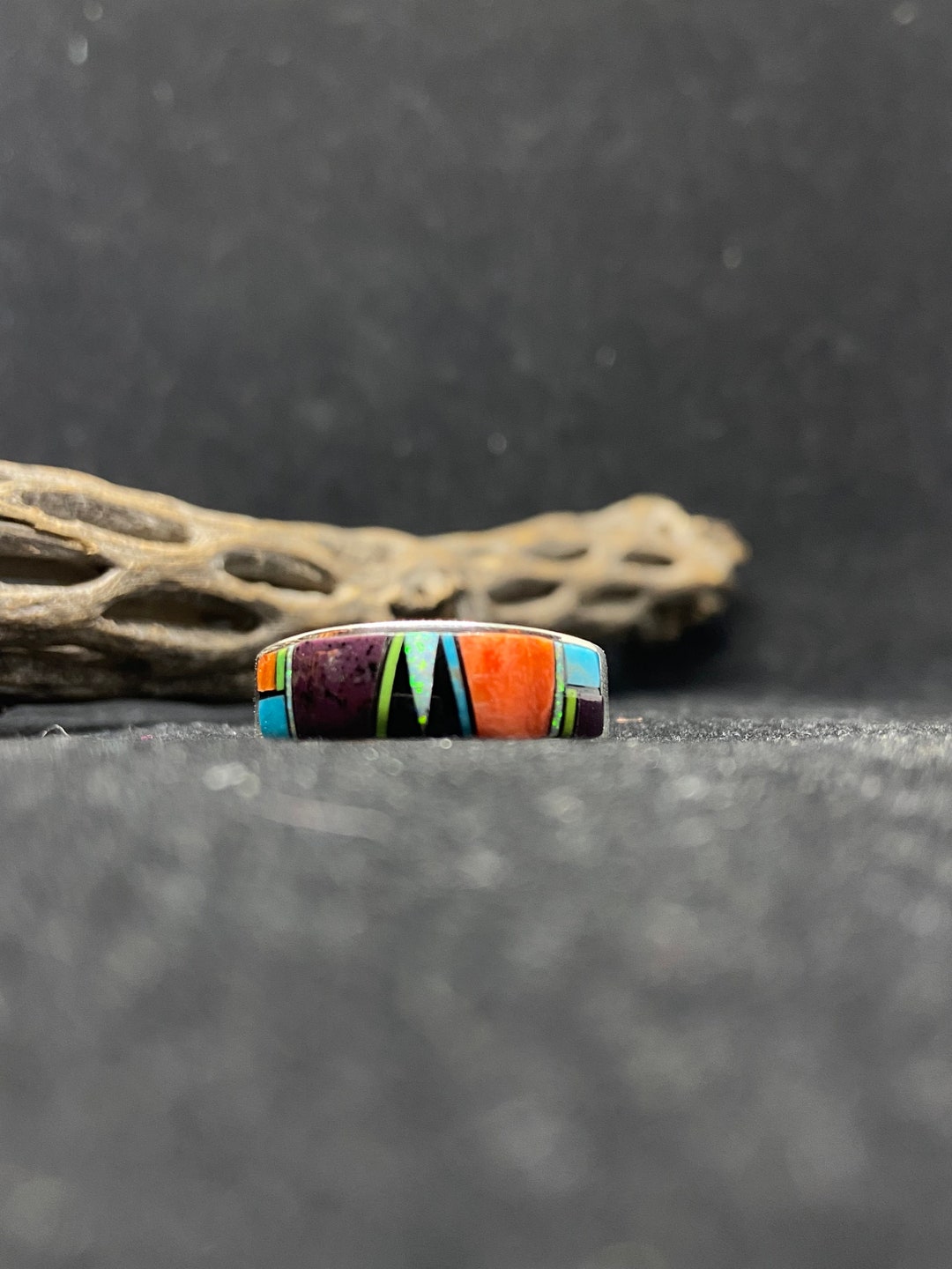 Handmade Native American Navajo Inlay Multi Stone / Multi - Etsy