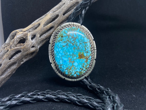 handmade Native American Navajo Sonoran gold turquois… - Gem