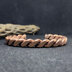 Handmade Native American Navajo Twisted Copper Cuff Bracelet - Etsy