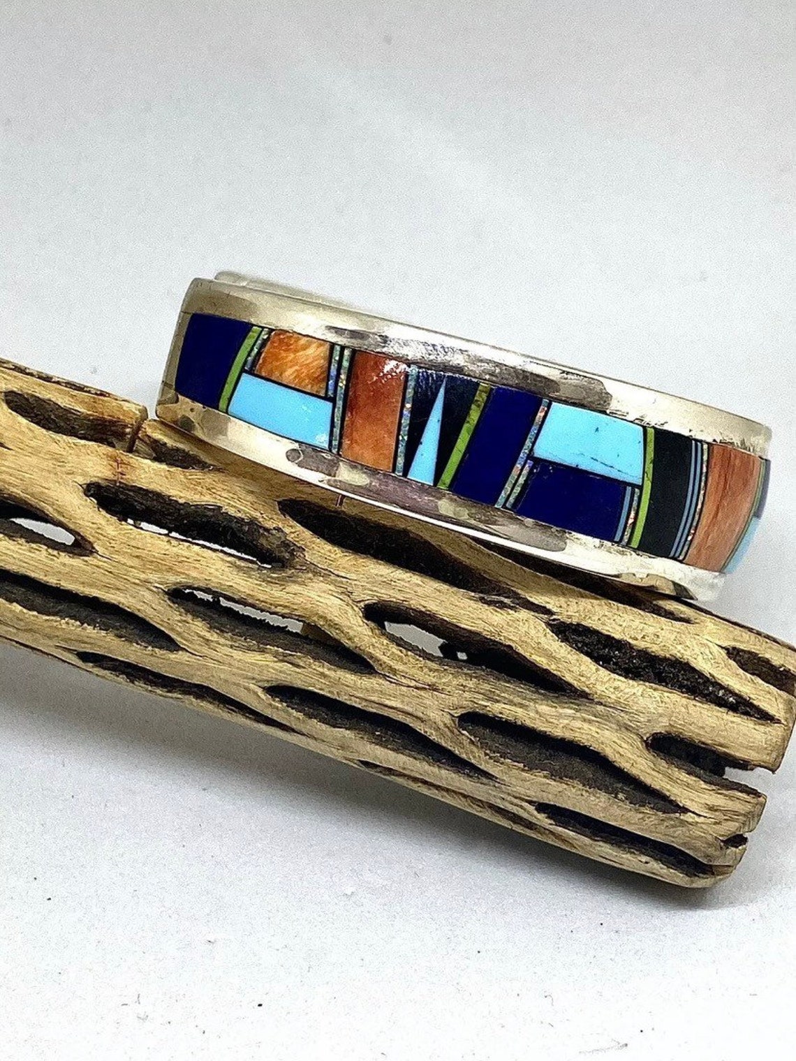 Handmade Native American Navajo Inlay Thomas Francisco - Etsy