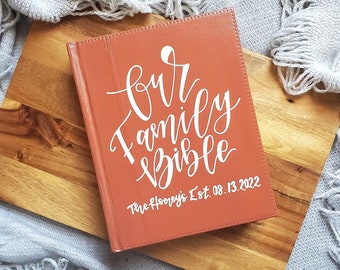 Bible Wedding Guest Book | Etsy
