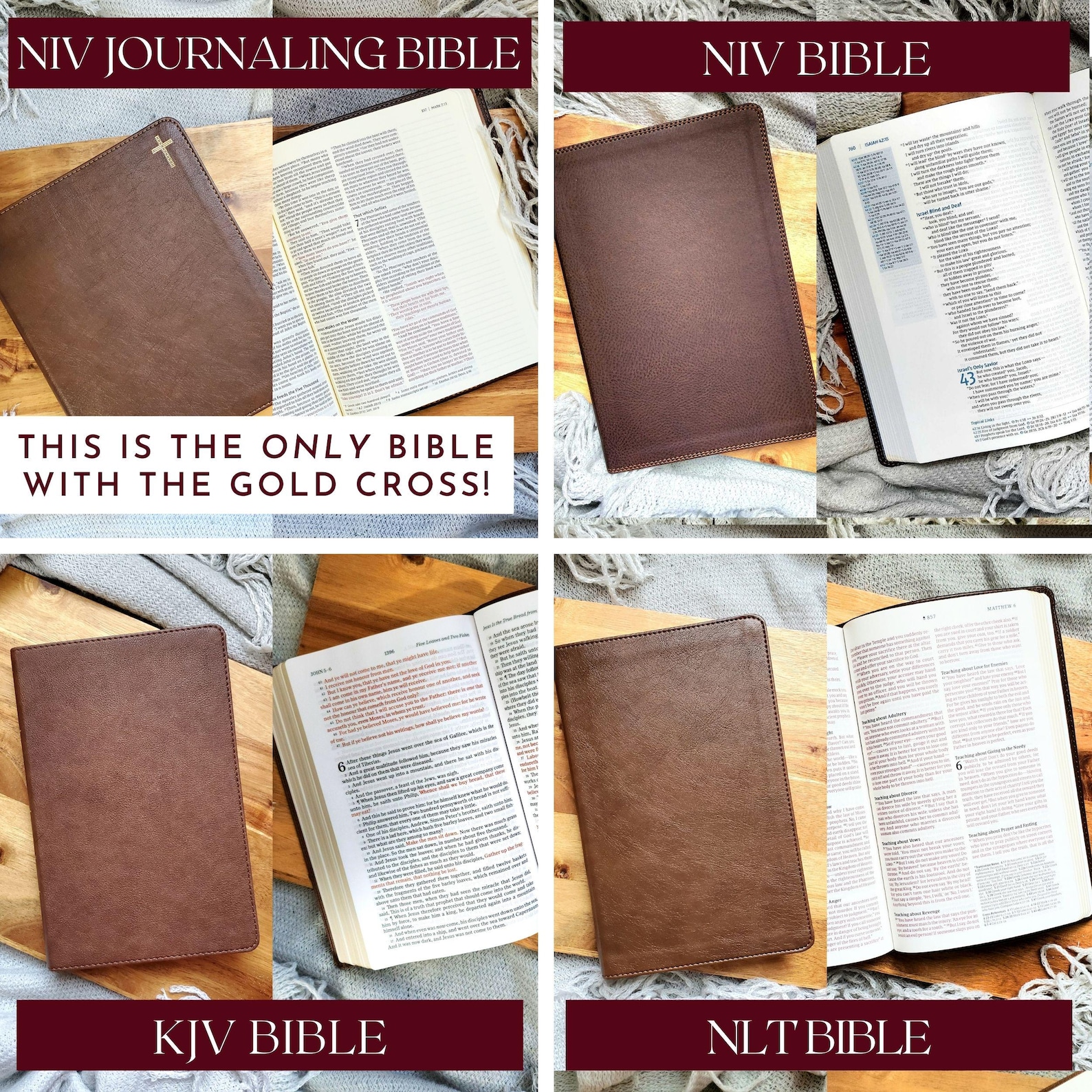 Wild Buck Leather Bible | Personalized Leather Bible | Engraved ...