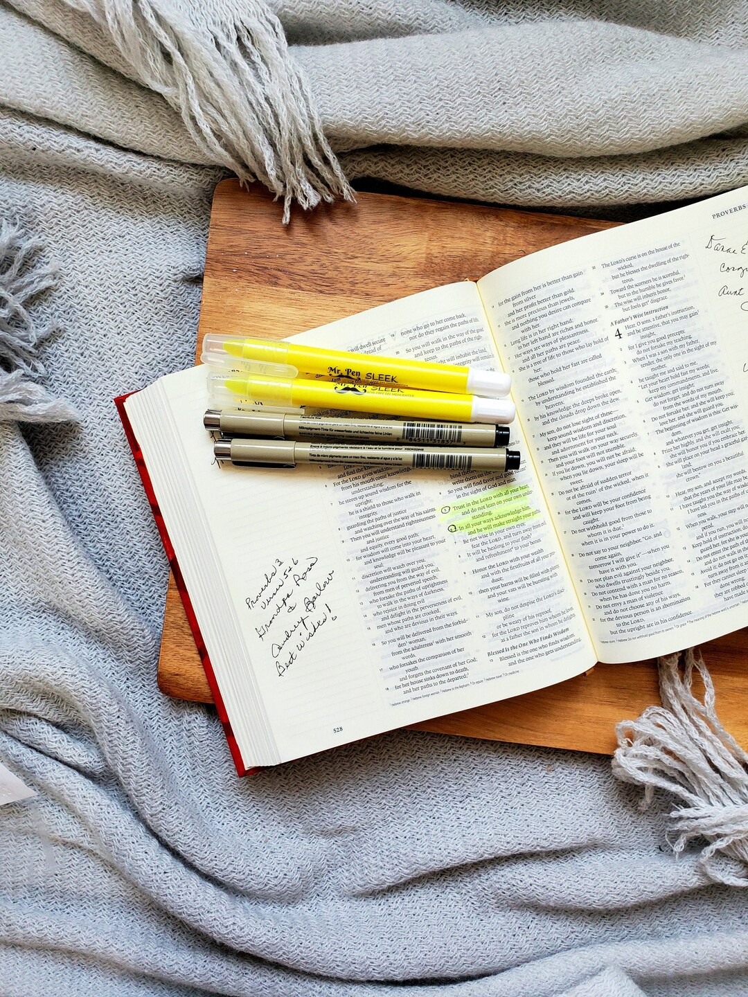 Event Bible Add-on | Bible Journaling Pen and Highlighter Set | Wedding ...