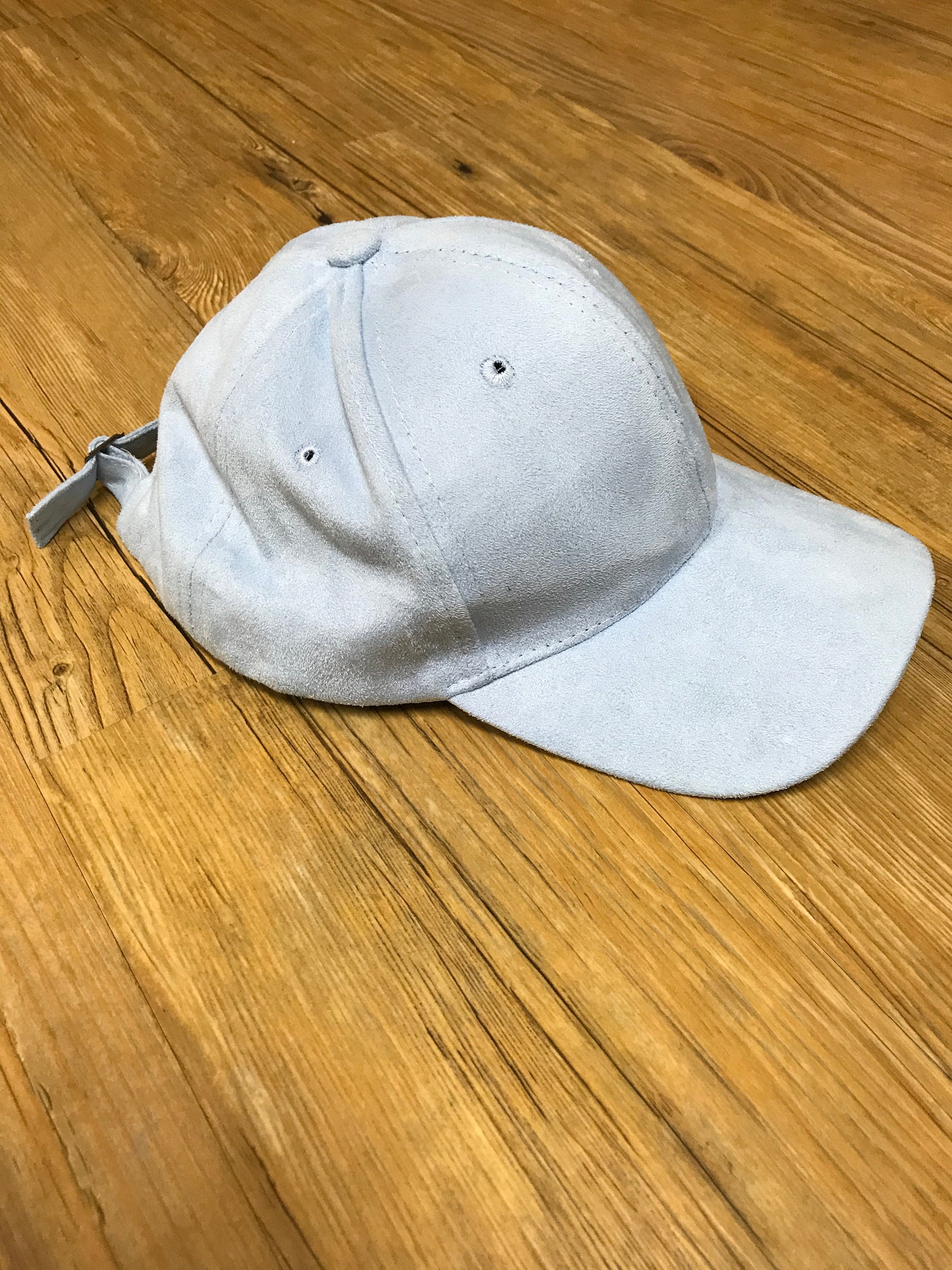 Baby Blue Suede Baseball Cap/ Kylie Jenner Style Hat - Etsy.de