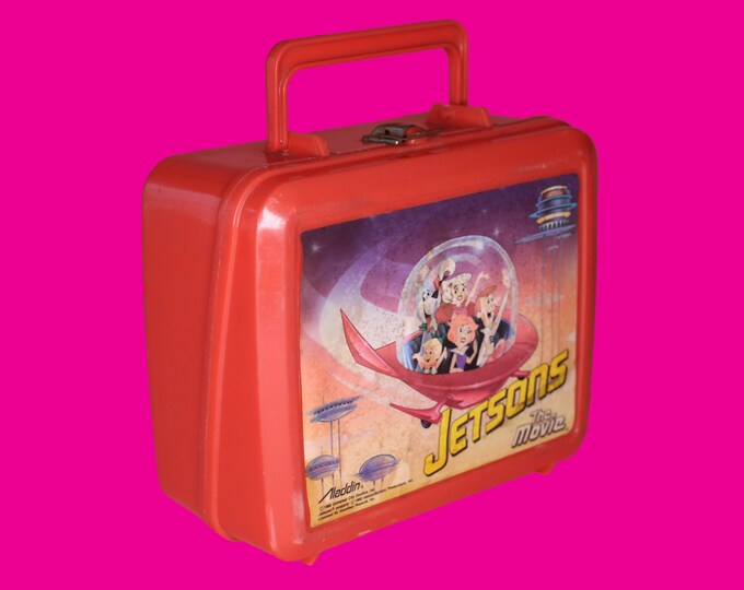 1990 Jetsons the Movie Plastic Lunchbox - Etsy