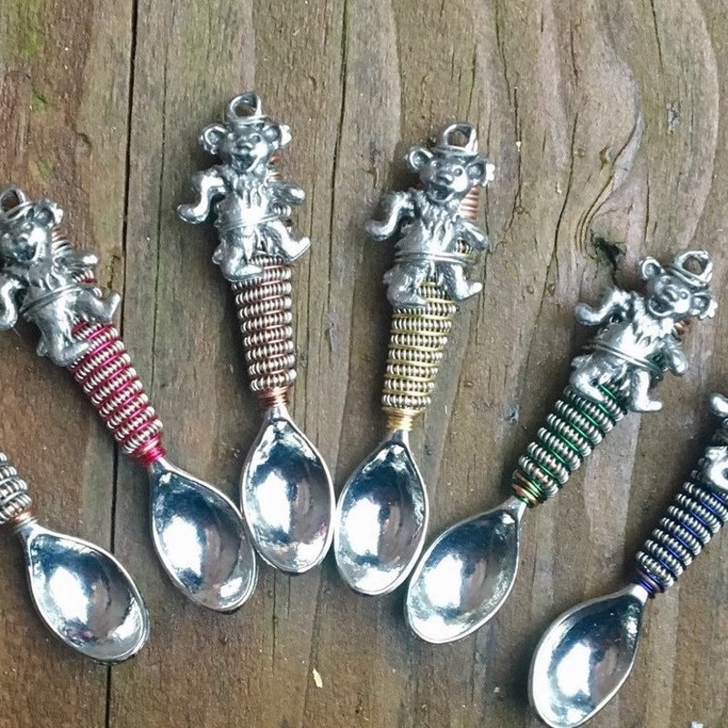 Gold Rose Mini Spoon - Etsy