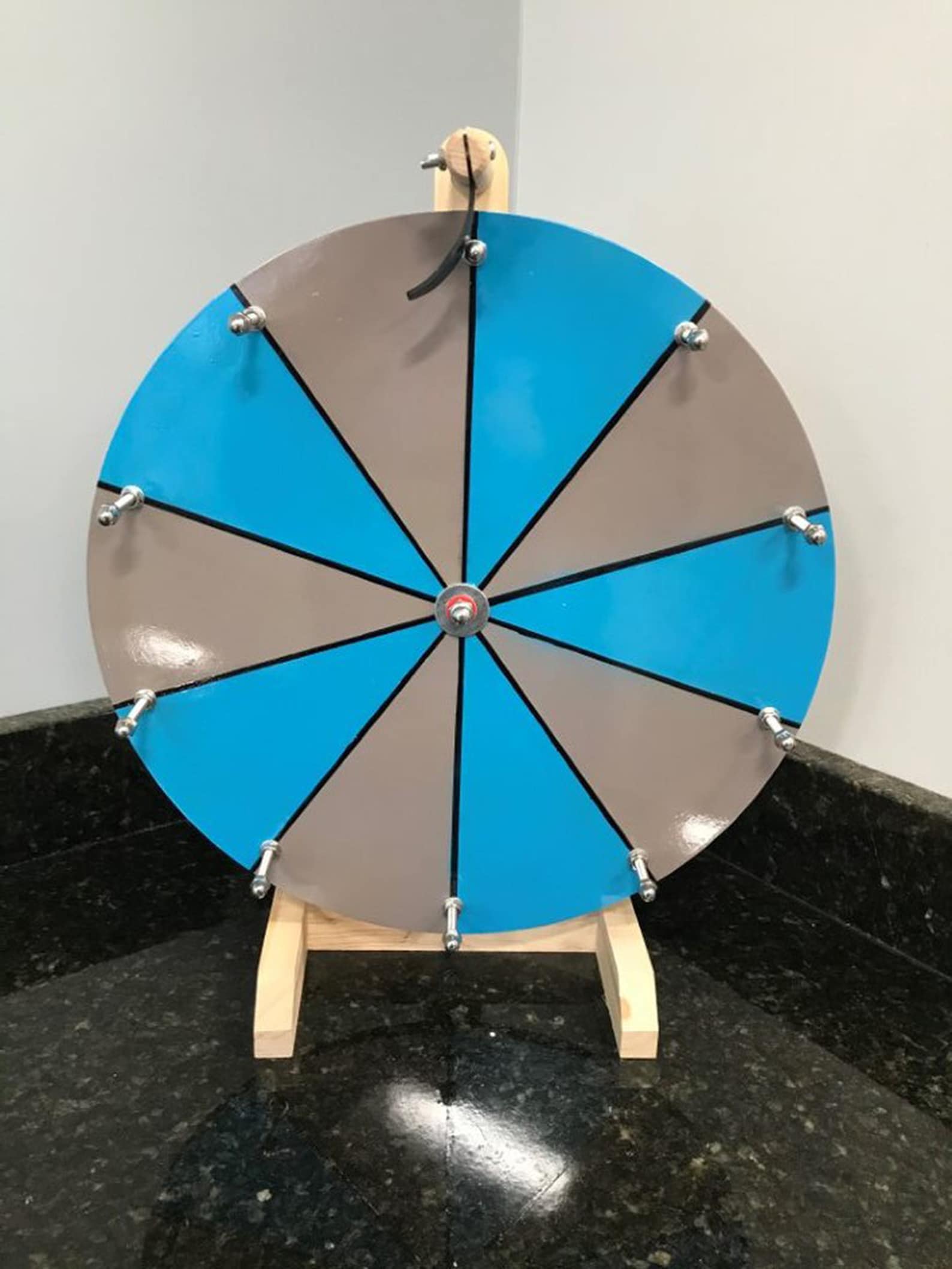 Woodwell 16 Inch White Tabletop Raffle Spinning Prize Wheel - Etsy ...