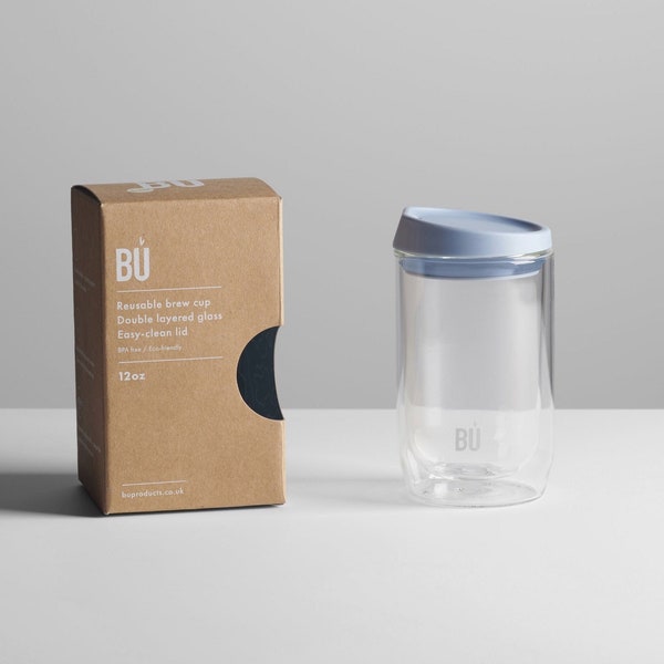 Glass Travel Mug - Etsy UK