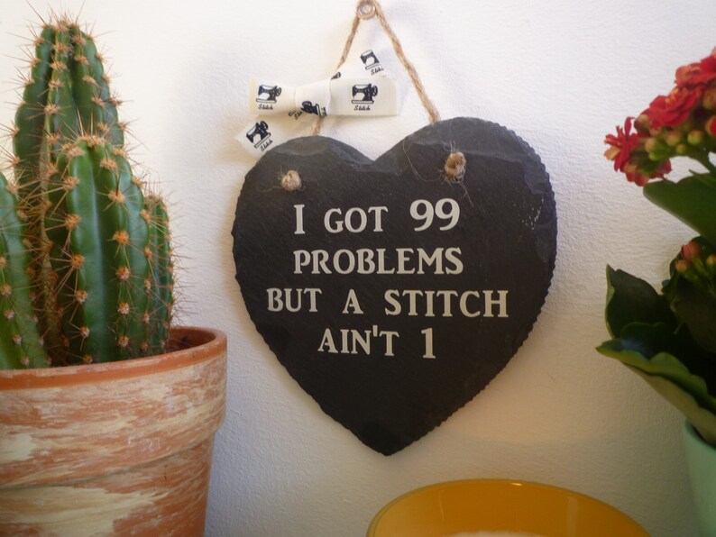 Sewing Gift Sewing Room Sign i Got 99 Problems but a - Etsy UK